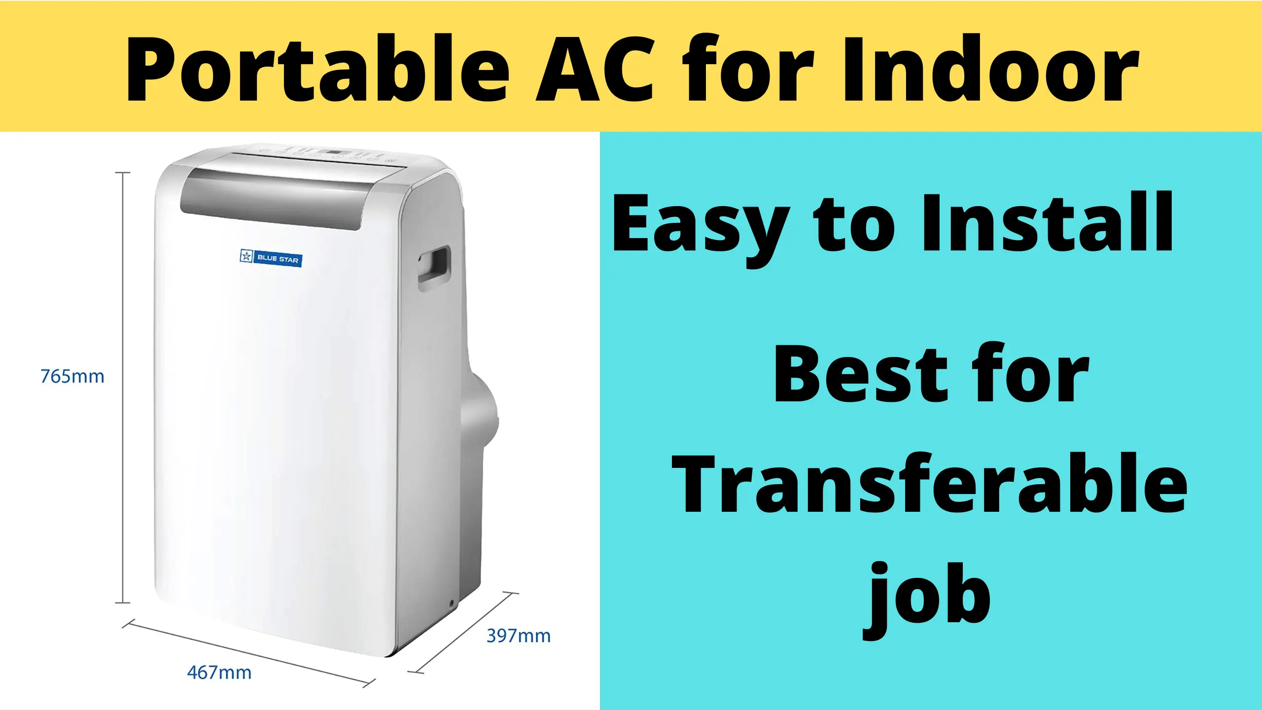 Portable ACs | Indoor AC with out door unit ? - Sahaj Gyan | सहज ज्ञान ...